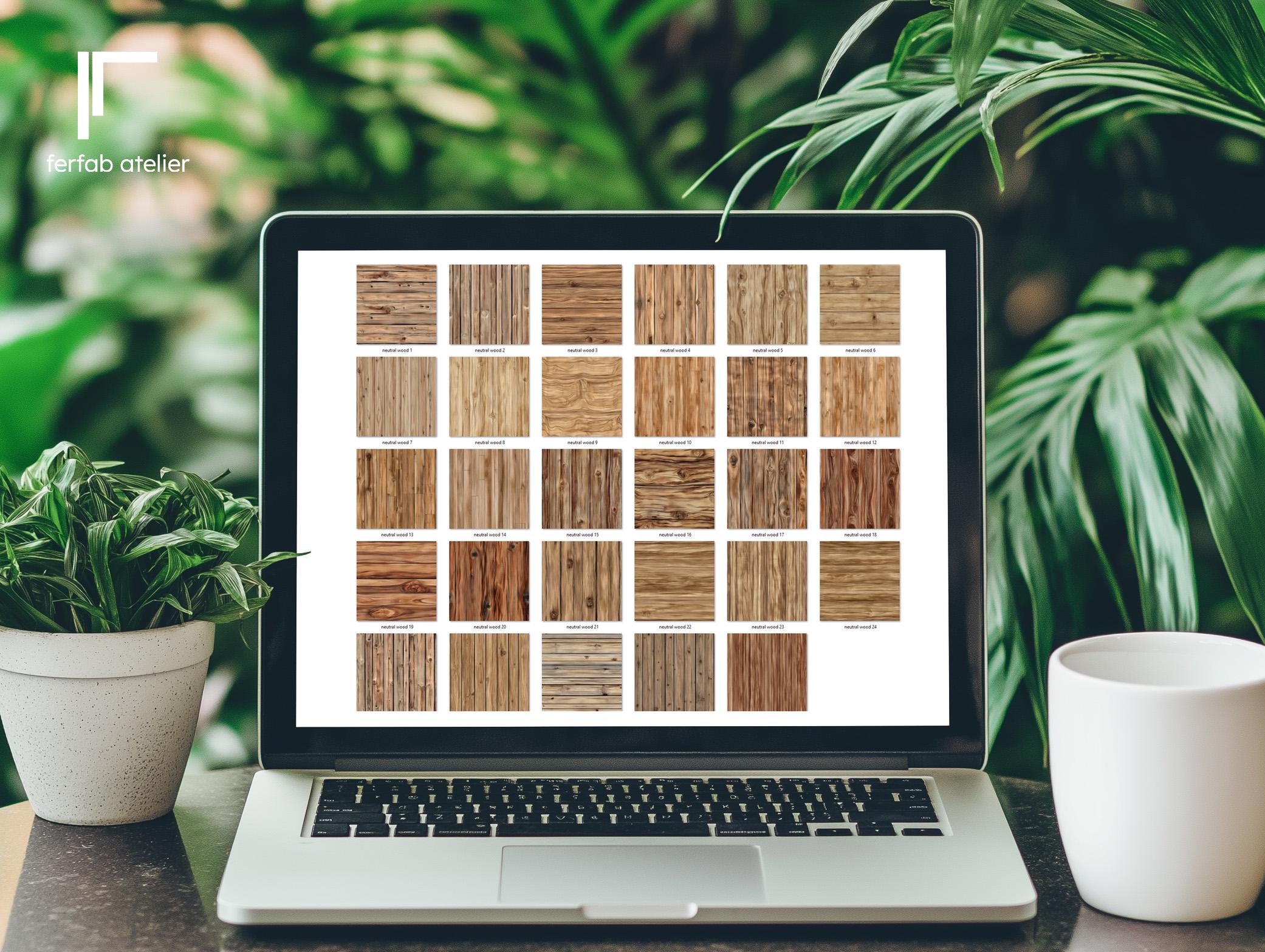 Neutral Wood Textures - Seamless High Definition Textures - Etsy