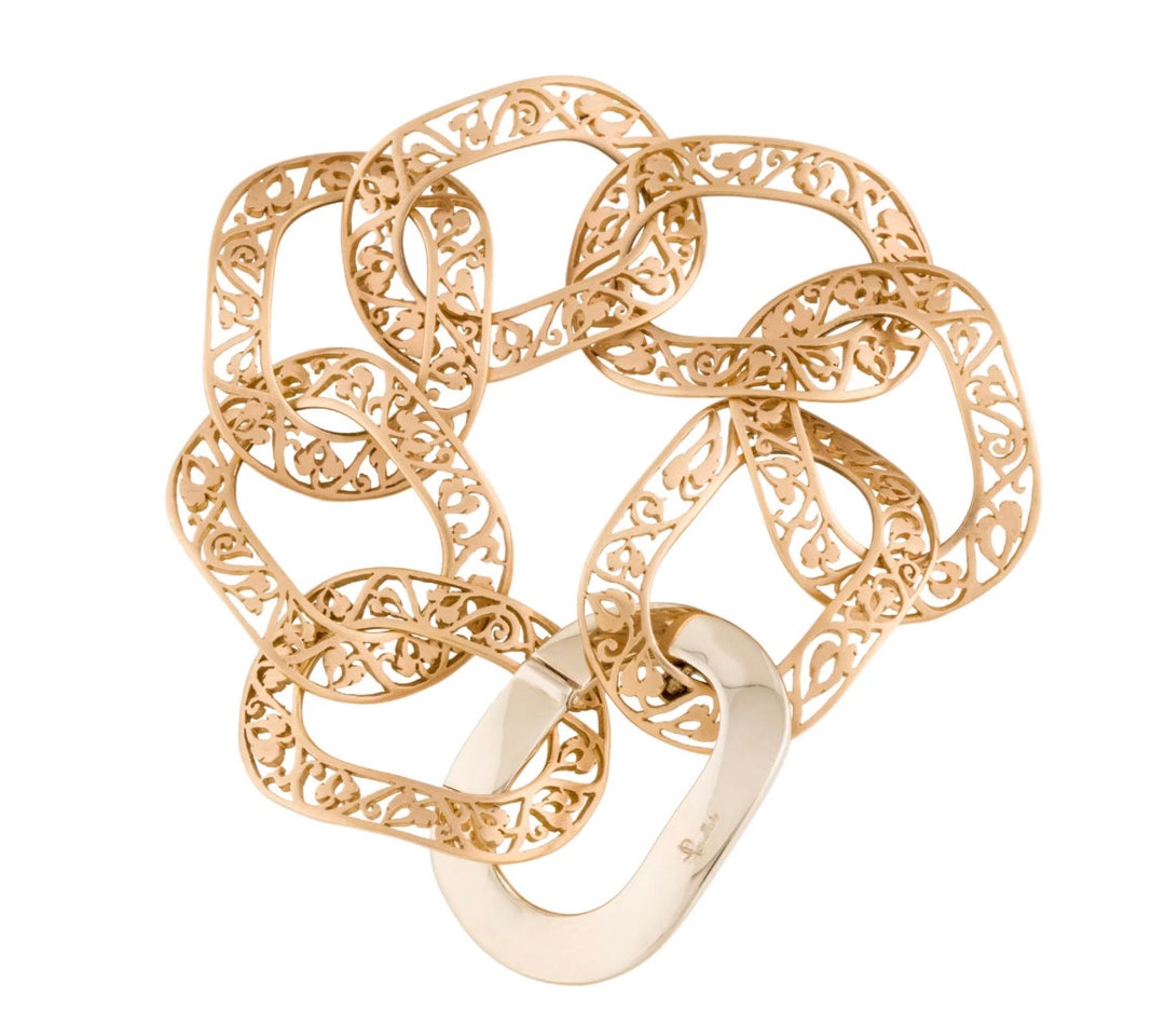 Pomellato Arabesque 18K Rose Gold Bracelet - Etsy