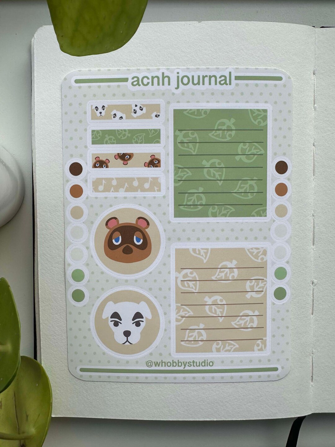 Animal Crossing Journal Sticker Sheet ACNH, Game Stickers, Cozy ...