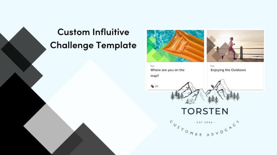 Custom Influitive Challenge Template - Etsy