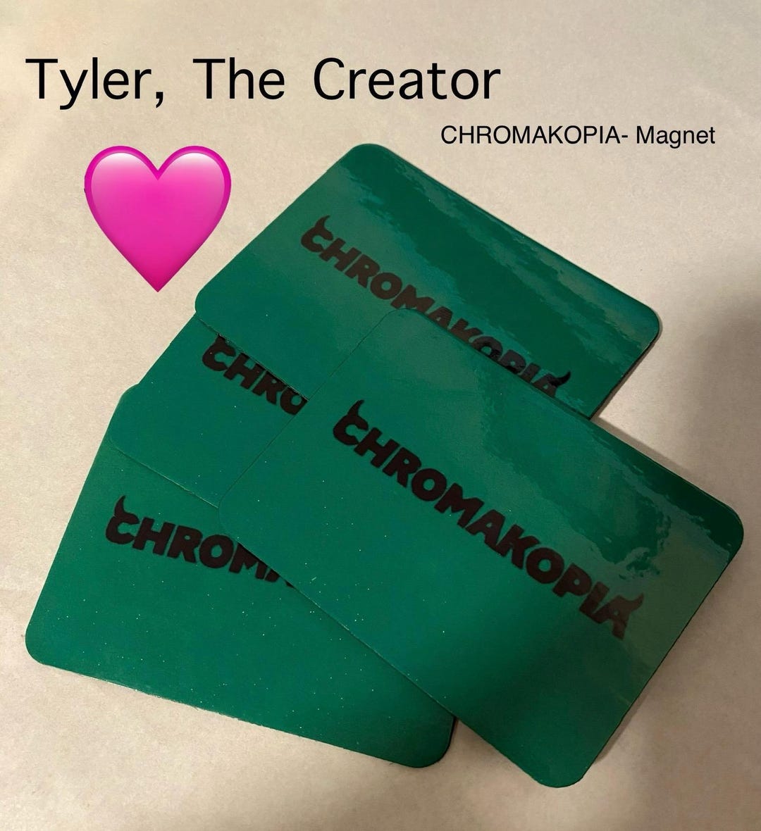 CHROMAKOPIA- Tyler the Creator MAGNET - Etsy