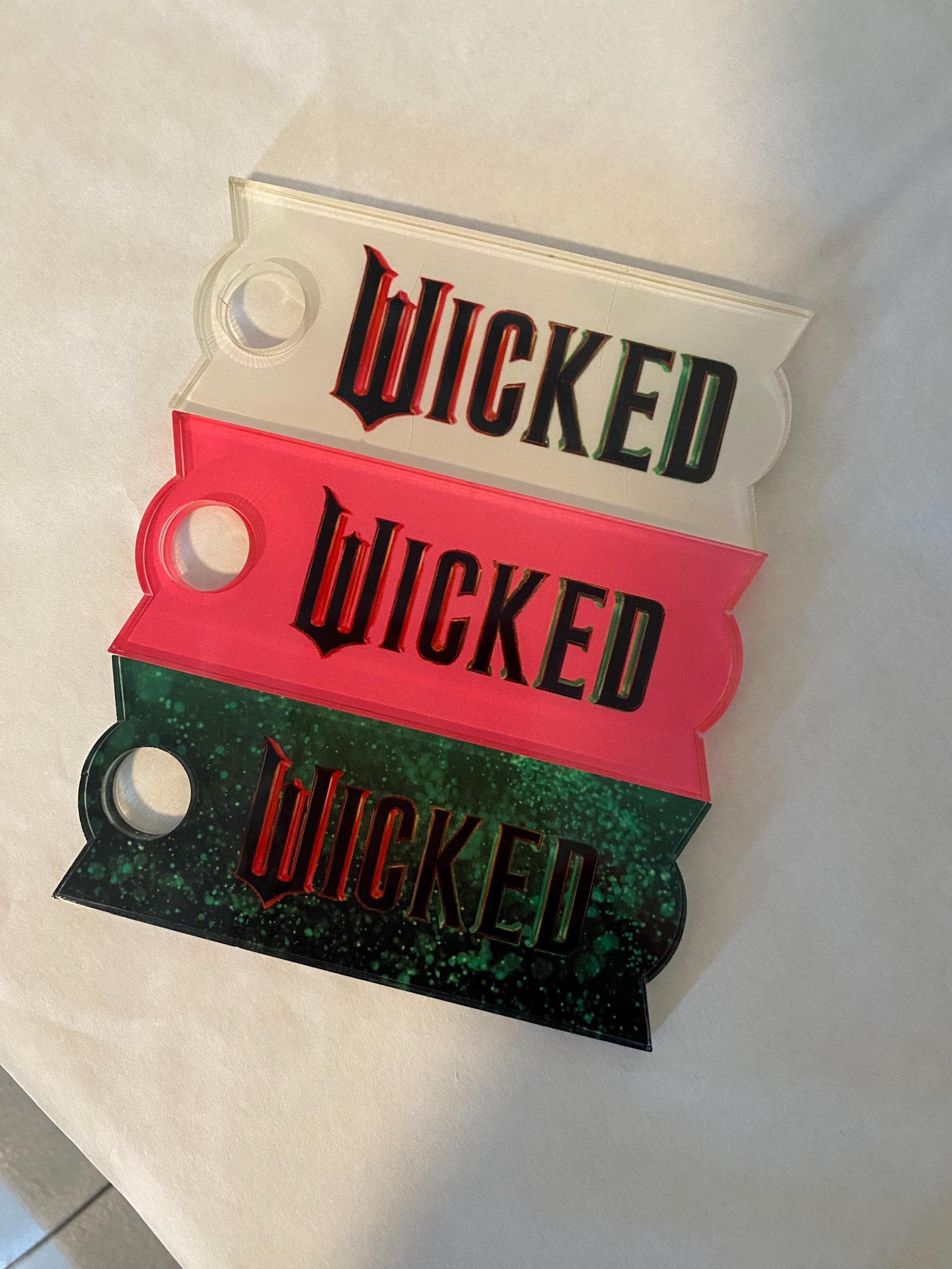 WICKED -40oz Stanley Straw Toppers! - Etsy