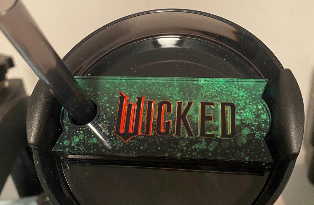 WICKED -40oz Stanley Straw Toppers! - Etsy