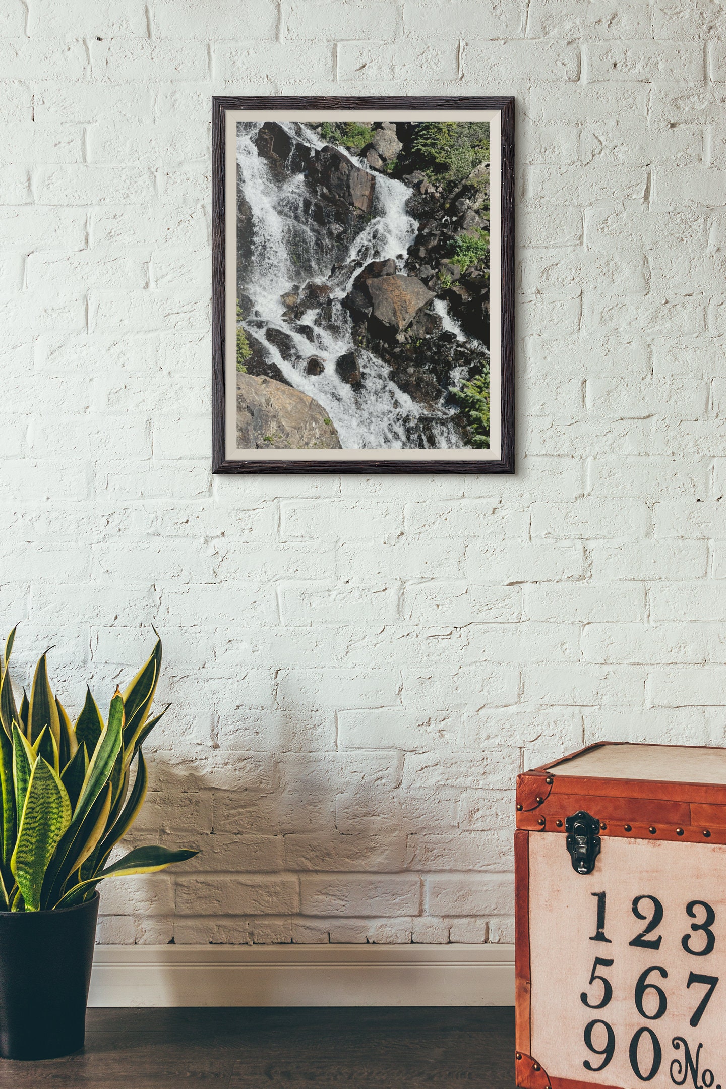 Waterfall Printable Art, Waterfall Decor, Printable Waterfall Art ...