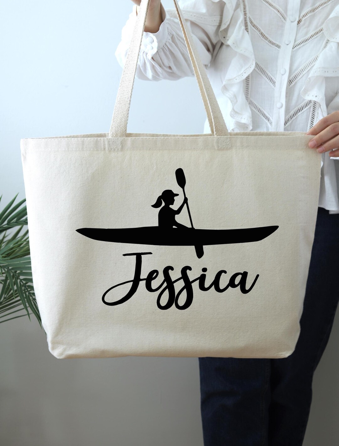 Custom Kayak Bag, Kayaking Tote Bag, Kayak Bag Gift, Women Kayaking ...
