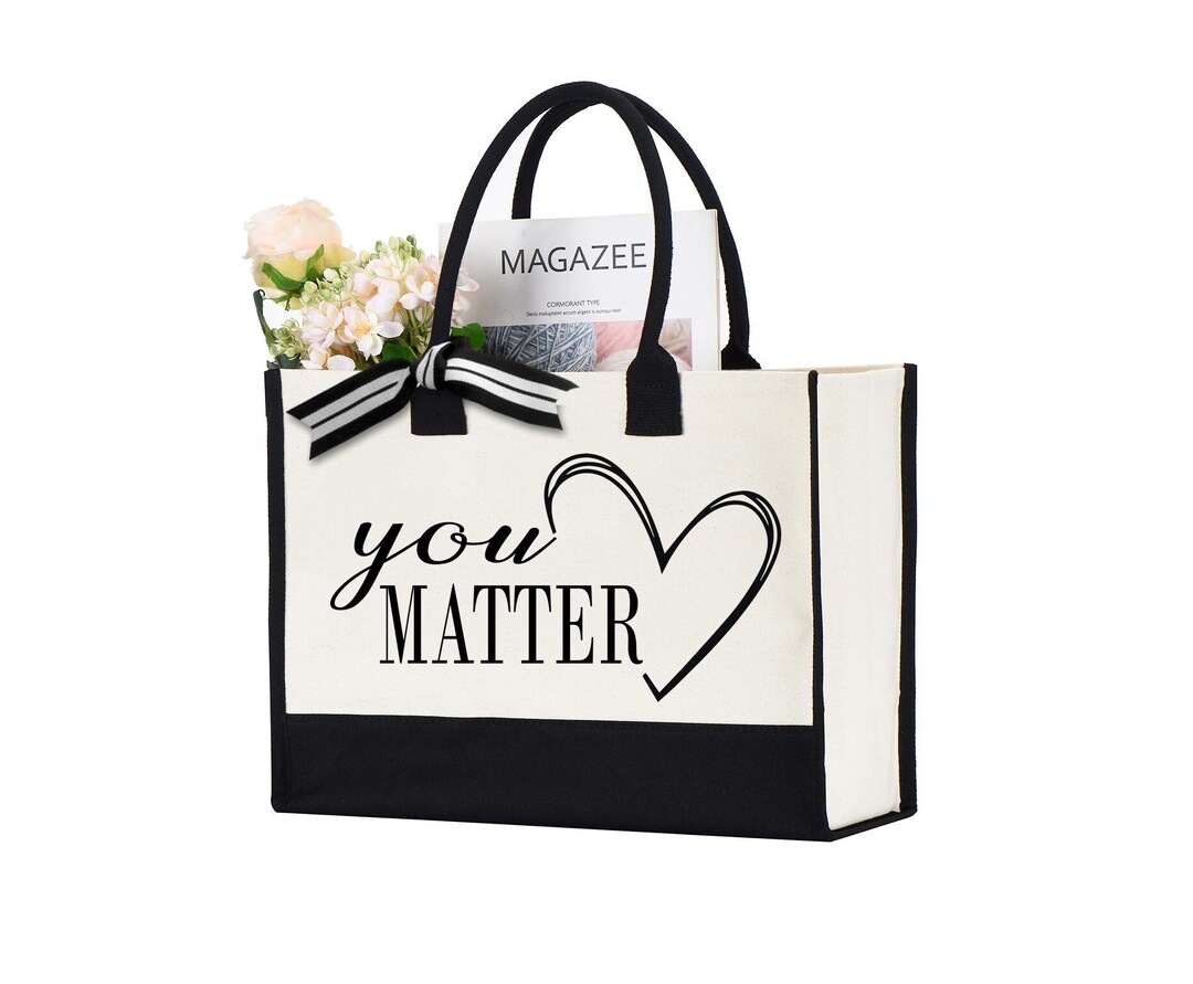 You Matter Tote Bag, Mental Health Tote Bag, Therapy Tote Bag ...