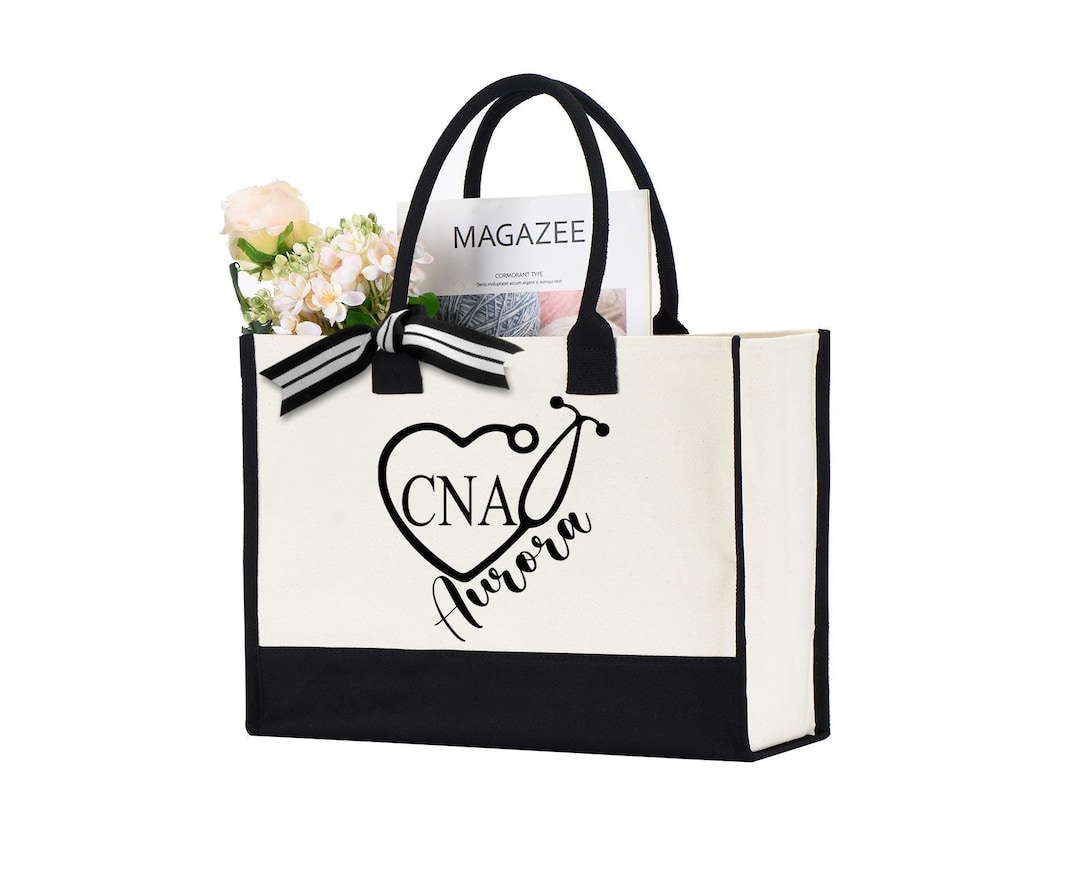Custom Certified Nursing Assistants Bag, Personalized Nurse Gift, CNA ...