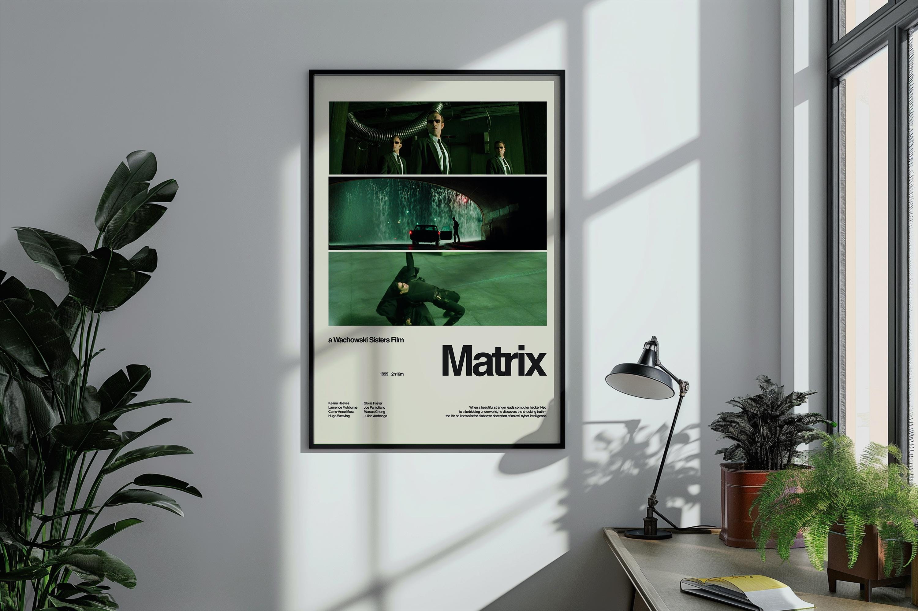 Matrix, Matrix Poster, Sci-fi Movie Wall Art, Matrix Trilogy Print ...