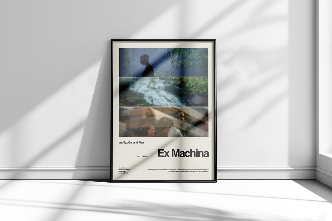 Ex Machina, Ex Machina Poster, A24 Sci-fi Wall Art, Minimalist Movie ...