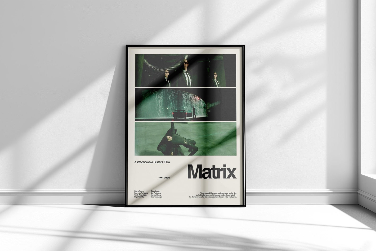 Matrix, Matrix Poster, Sci-fi Movie Wall Art, Matrix Trilogy Print ...