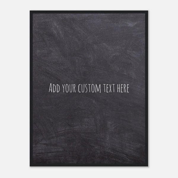 Chalkboard Words - Etsy