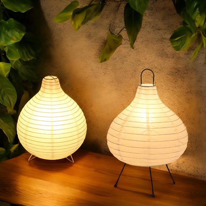 Rice Paper Lamp - Etsy