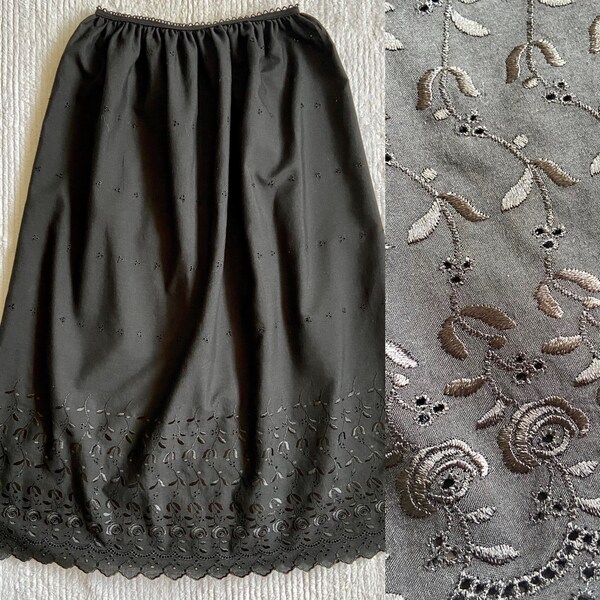 Eyelet Cotton Slip - Etsy