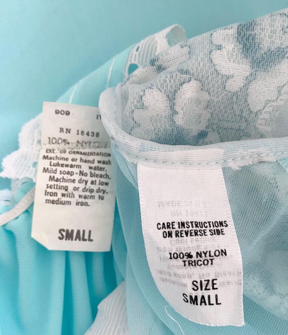 Vintage 60s Sheer Peignoir and Nightgown Set *Small* … - Gem