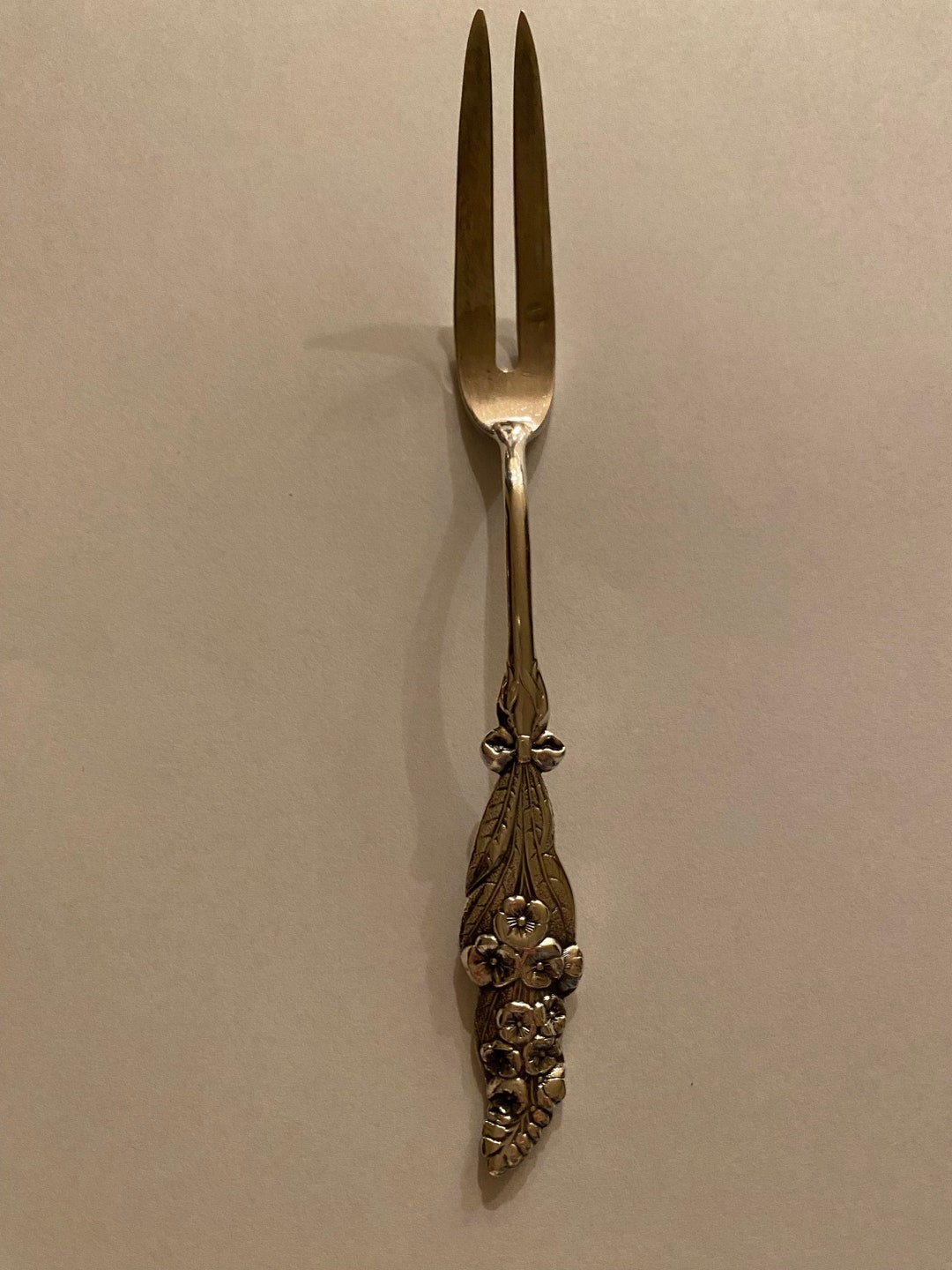 Vintage Reed & Barton 2 Prong Fork - Etsy