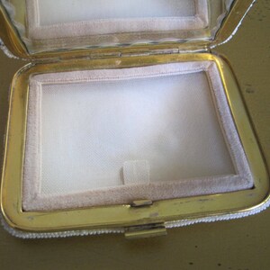 Vintage Micro Beaded Compact - Etsy