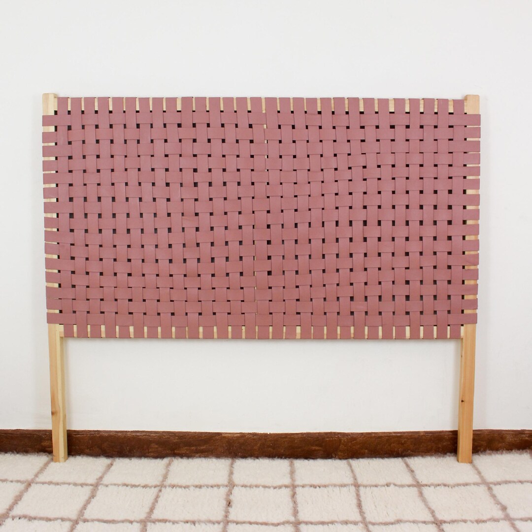 Pink Headboard Queen for Bedroom Furniture, Boho Headboard, King Size ...
