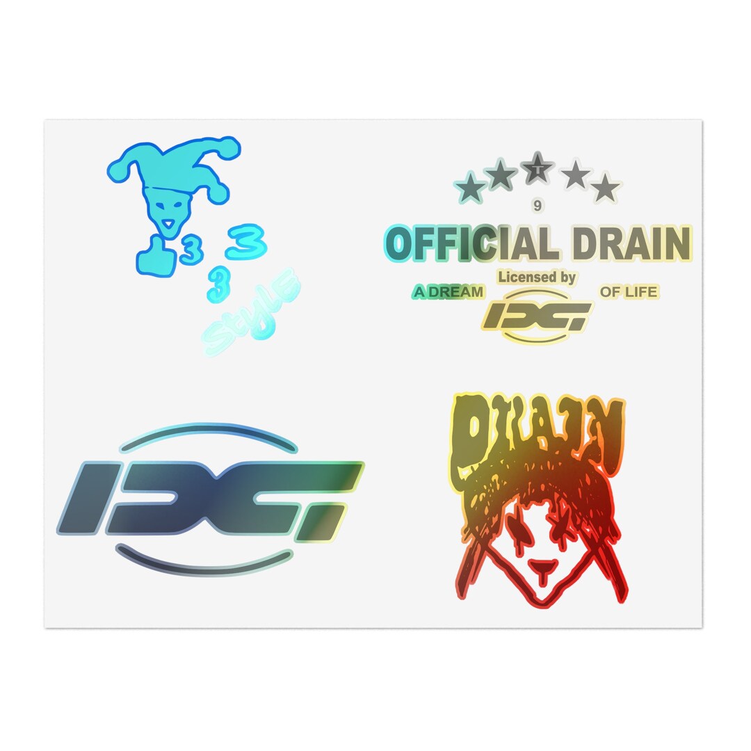 Bladee Drain Gang Sticker Sheet 2 - Etsy