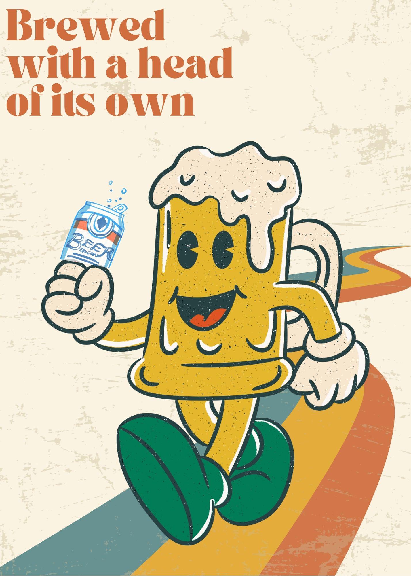 Retro Beer Posters- Digital Download - Etsy