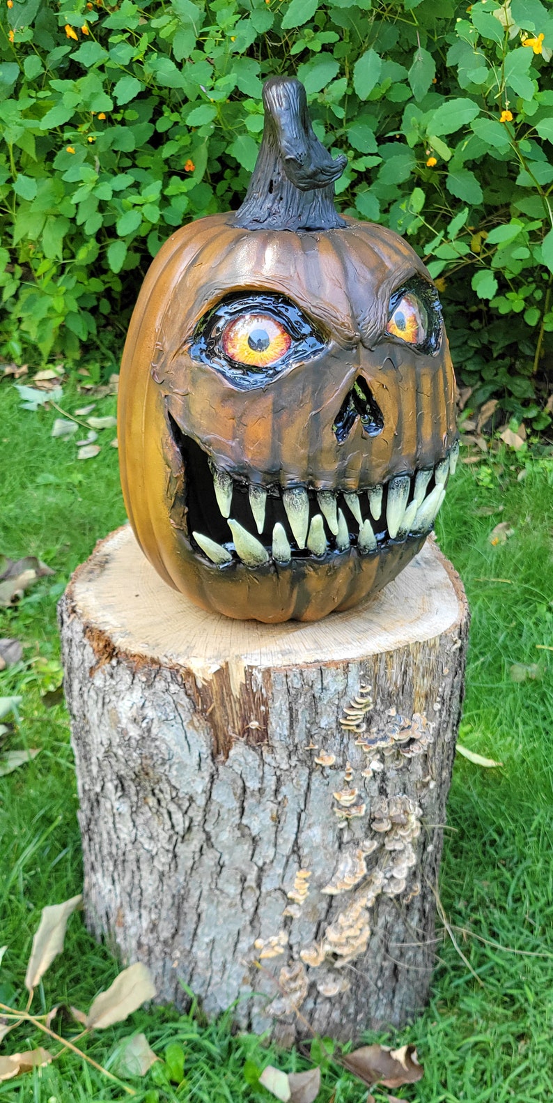 Haunted Halloween Spooky Pumpkin Indoor Halloween Decoration : Perfect ...