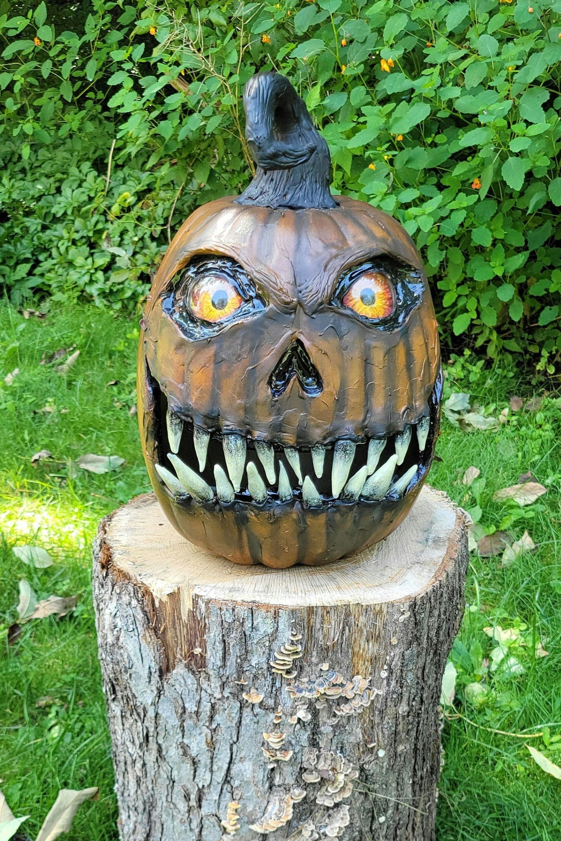 Haunted Halloween Spooky Pumpkin Indoor Halloween Decoration : Perfect ...