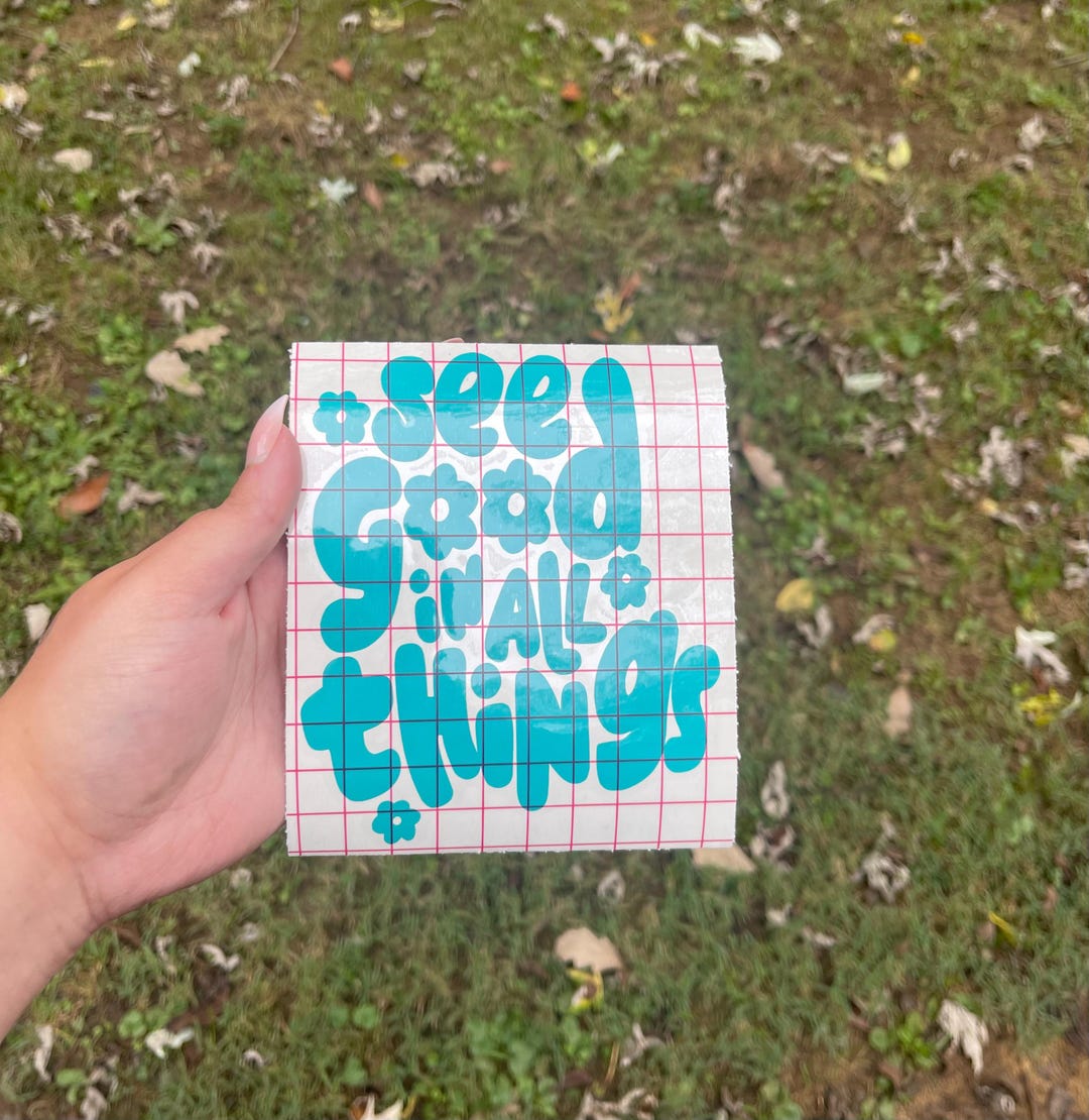 See Good in All Things Car Decal - Etsy