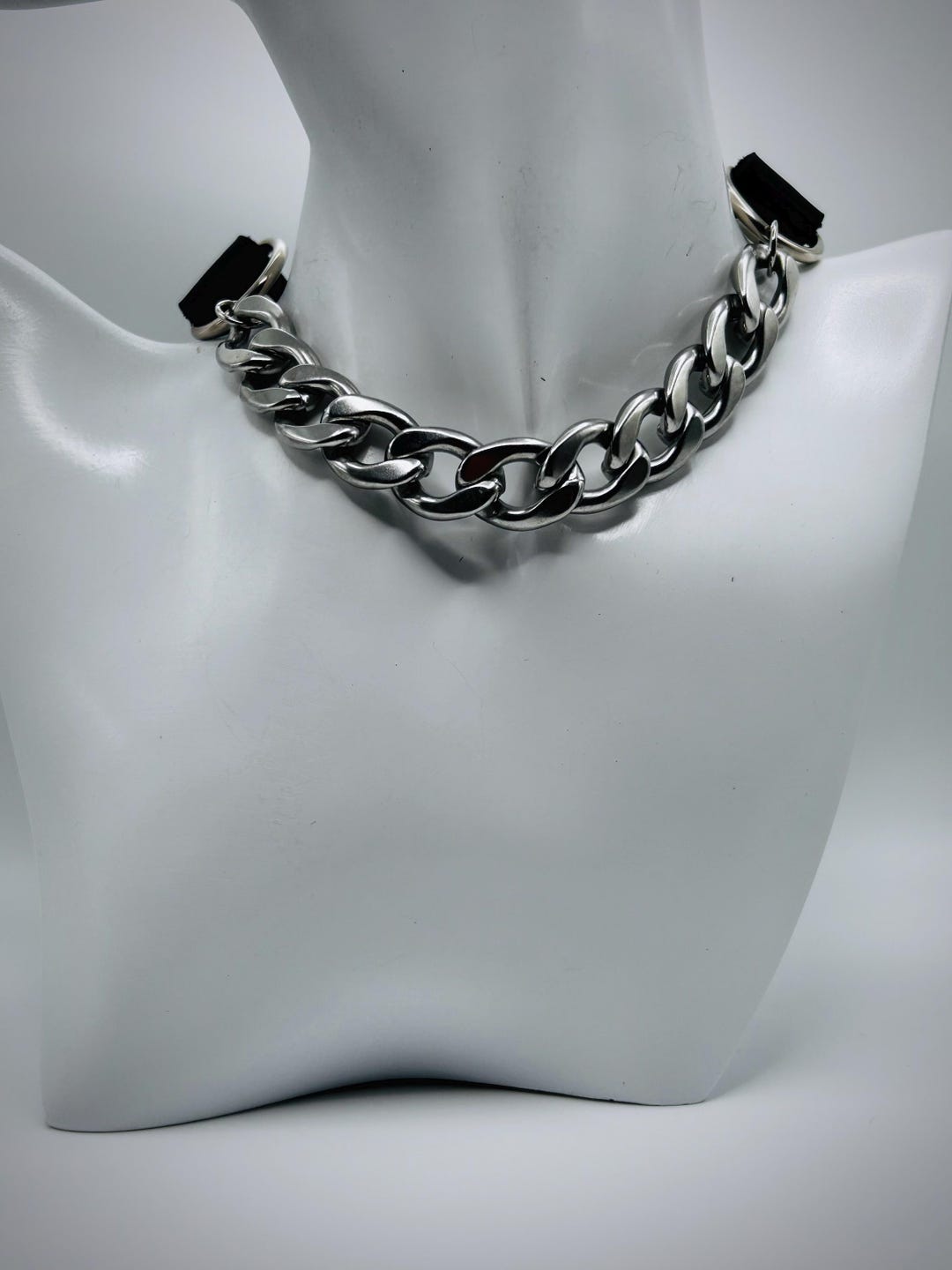 Ball and Chain Collar - Etsy