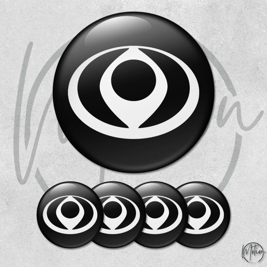 Mazda Emblem Decals | Set of 4 Premium 3D Raised Resin Stickers ...
