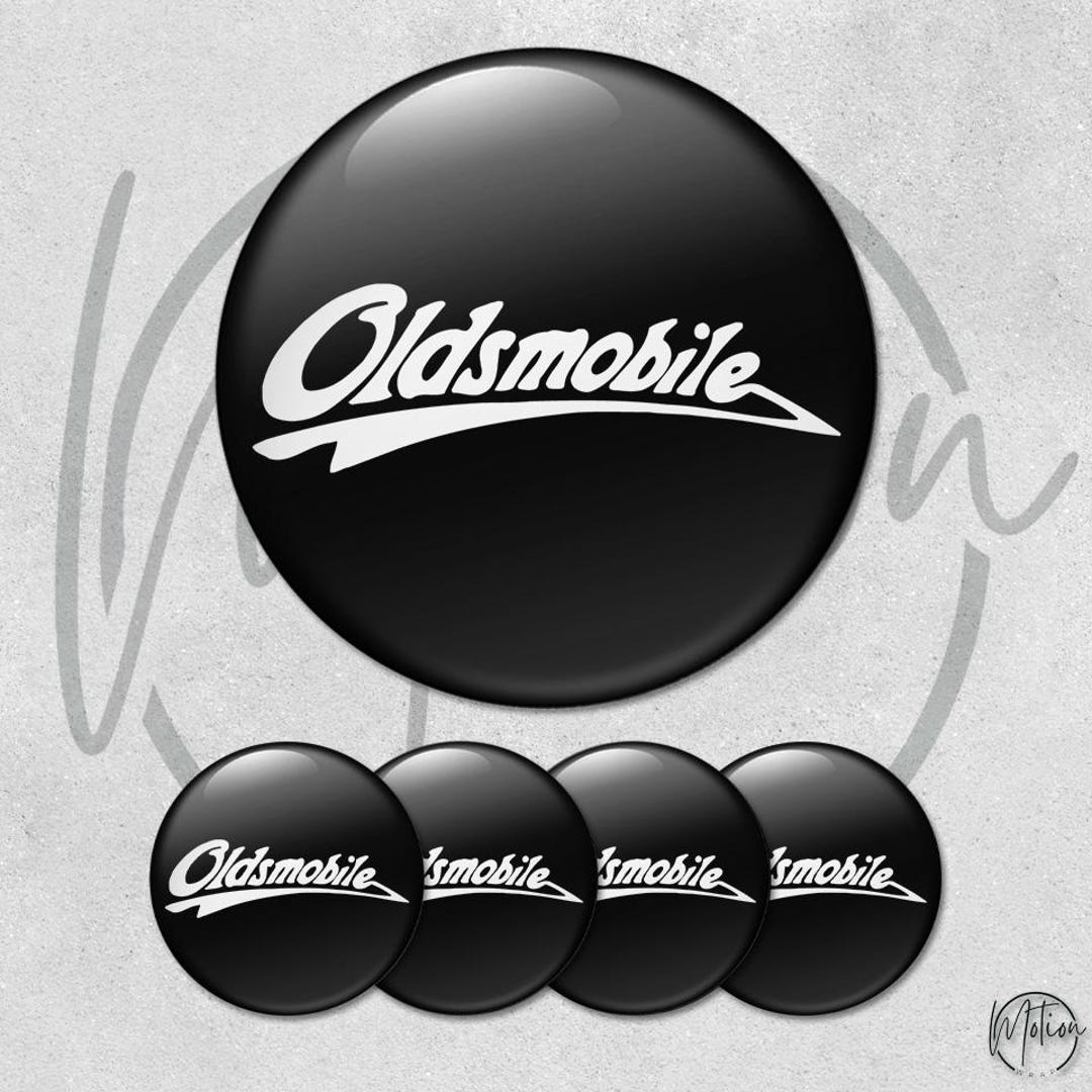 Oldsmobile Emblem Decals | 3D Raised Resin Stickers, Car Wheel Badges ...