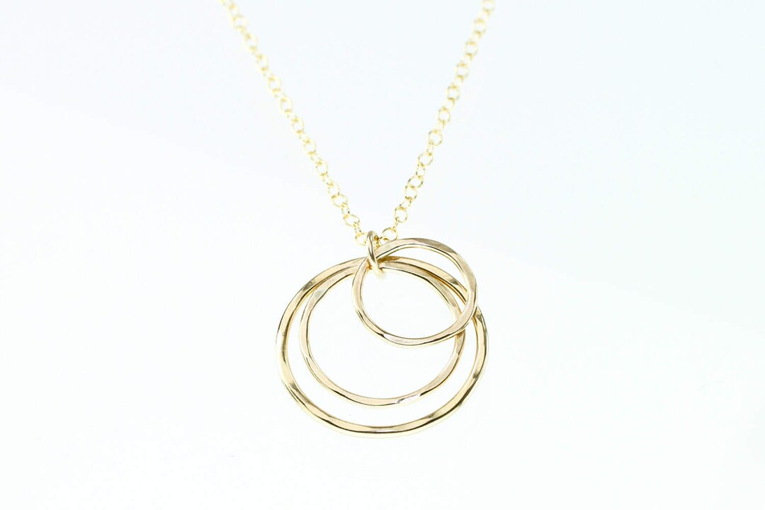 3 Generation Necklace - Mother Necklace - Mother Jewelry - Gold ...