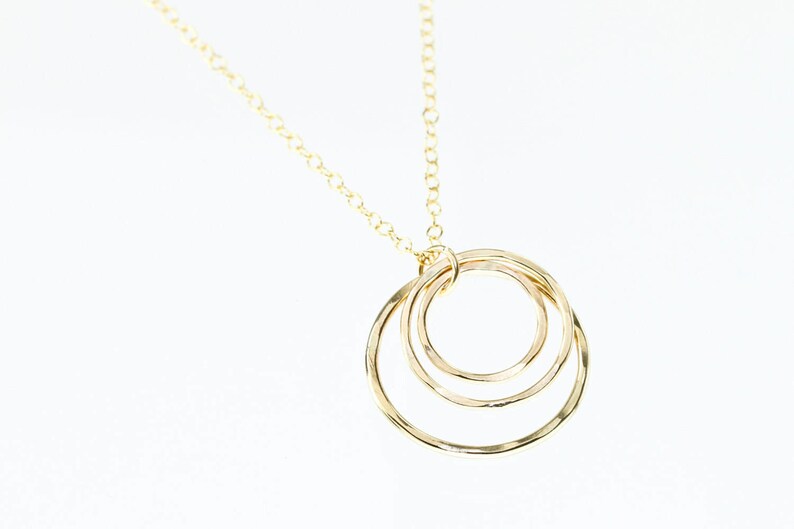 3 Generation Necklace - Mother Necklace - Mother Jewelry - Gold ...