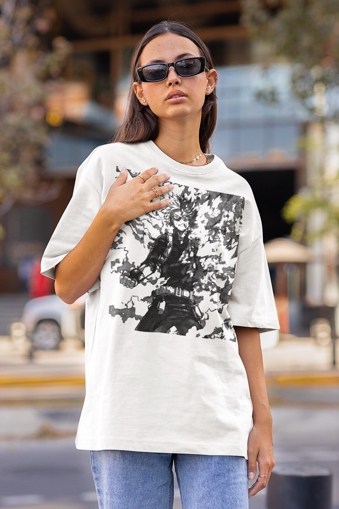 Shoto Todoroki Anime Tshirt, My Hero Academia, MHA Merch, MHA Anime ...