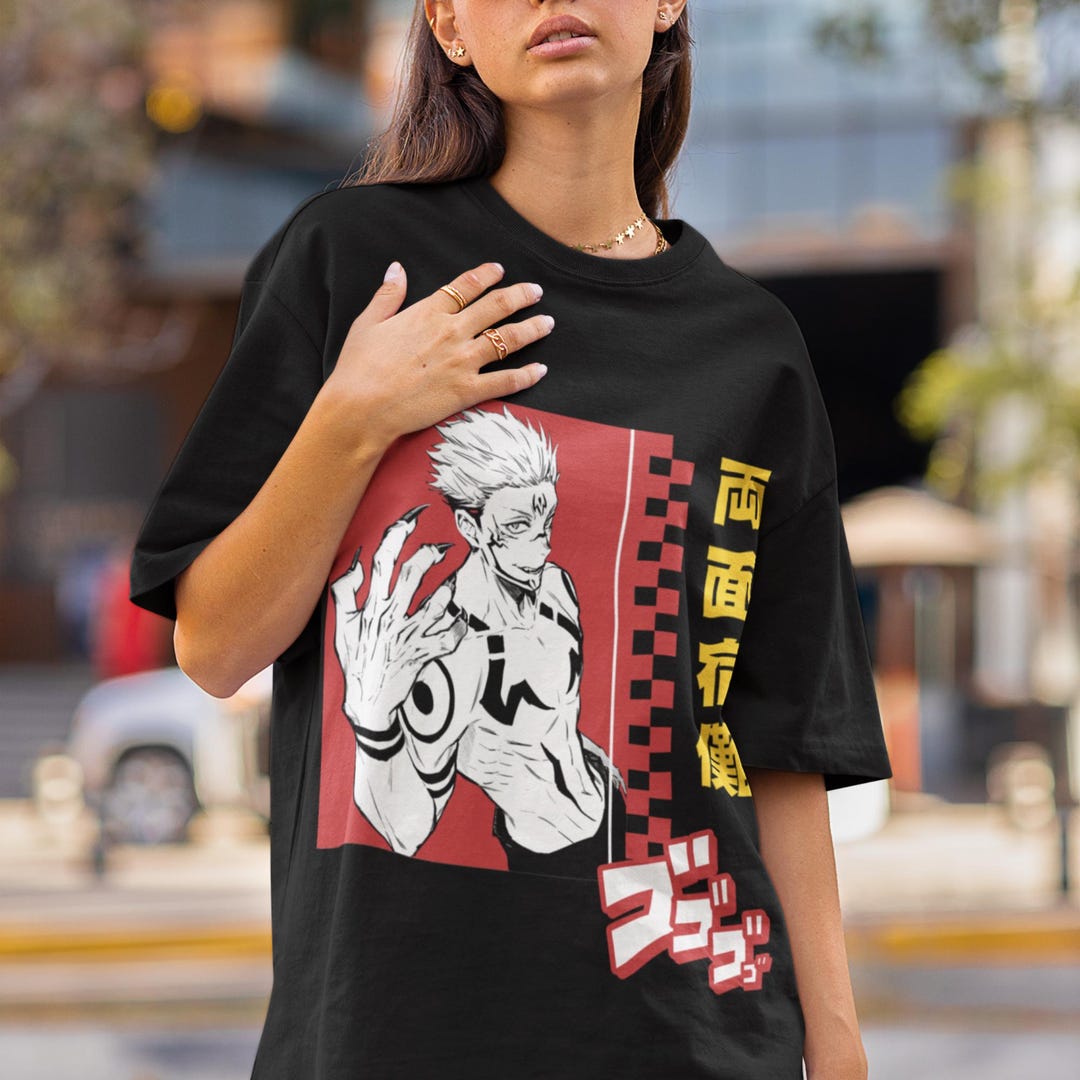 JJK Shirt, Anime Gift, Anime Merch, Anime Lover Gift, Jujutsu Kaisen ...