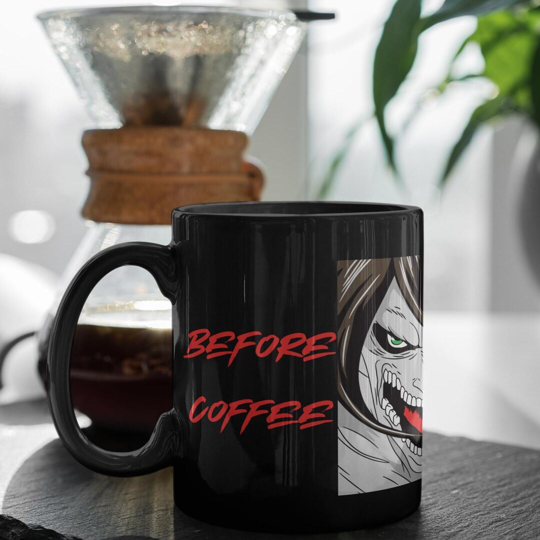 Attack on Titan Gift, AOT Merch, Anime Mug, Anime Lover Gift, Anime ...