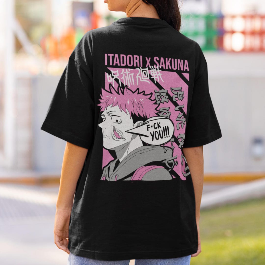 JJK Shirt, Anime Gift, Anime Merch, Anime Lover Gift, Jujutsu Kaisen ...