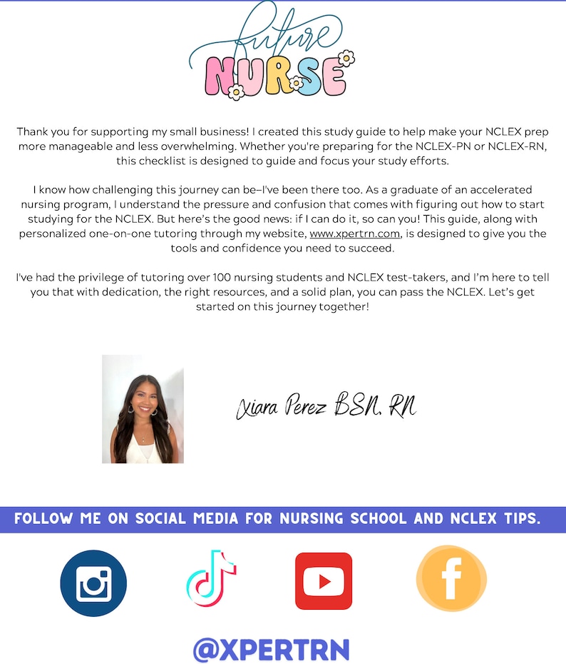 Ultimate NCLEX Study Guide - Etsy
