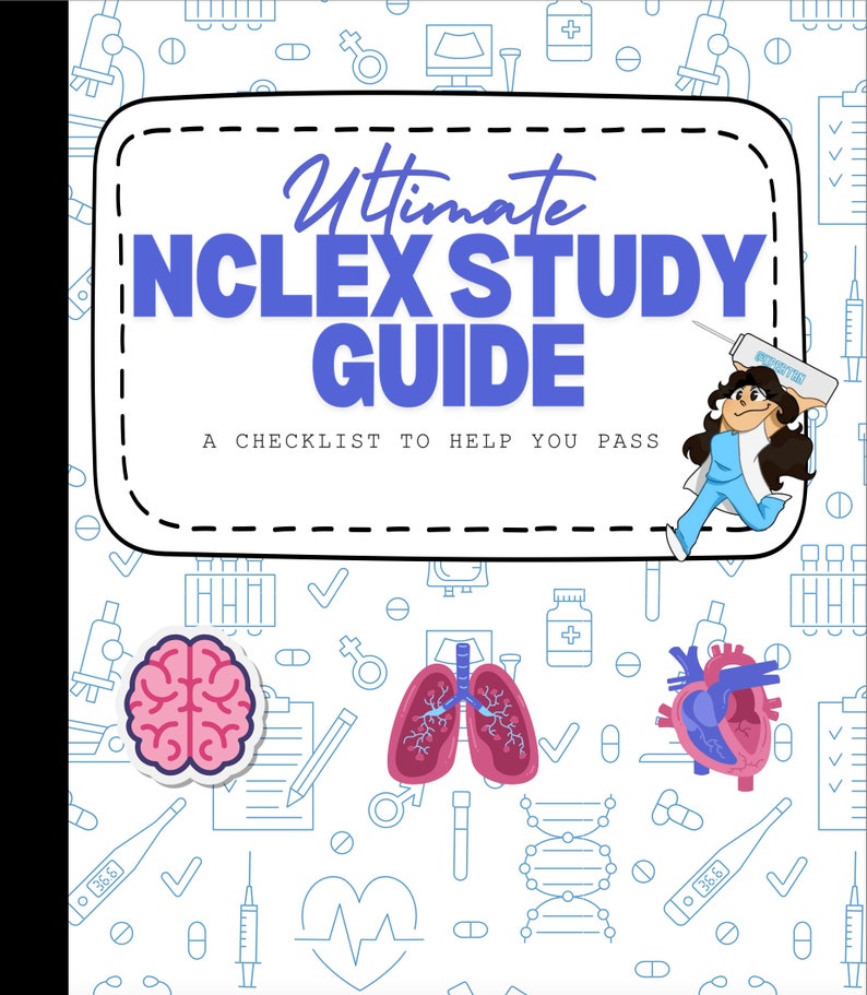Ultimate NCLEX Study Guide - Etsy