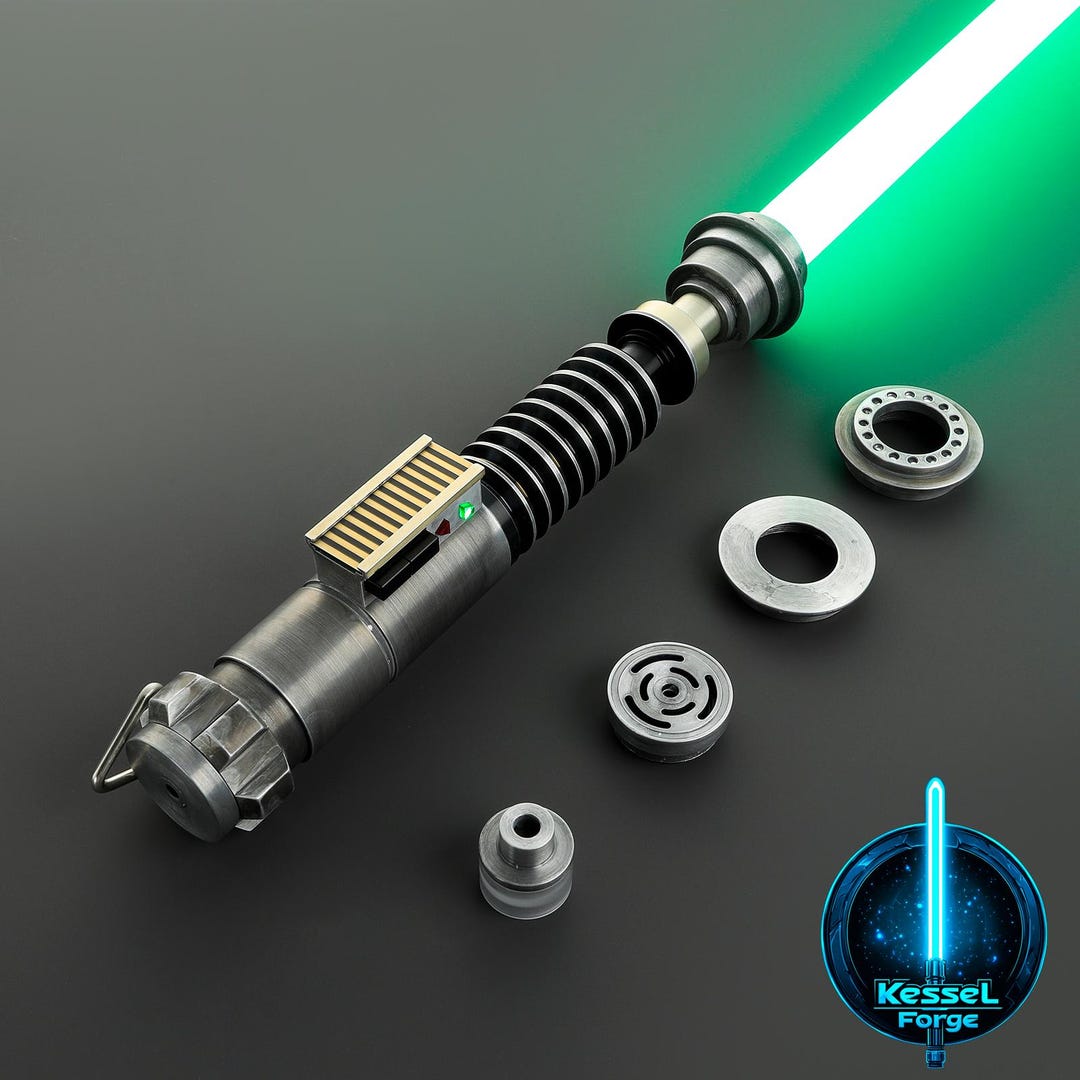 Luke Skywalker Ep6 Weathered Lightsaber - Replica, Star Wars ...