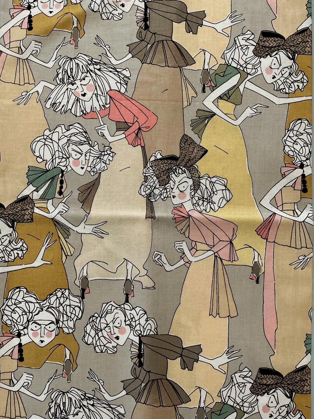 Ghastlie Casting Fabric by Alexander Henry - 2018 #8716A Sheeting Gray ...