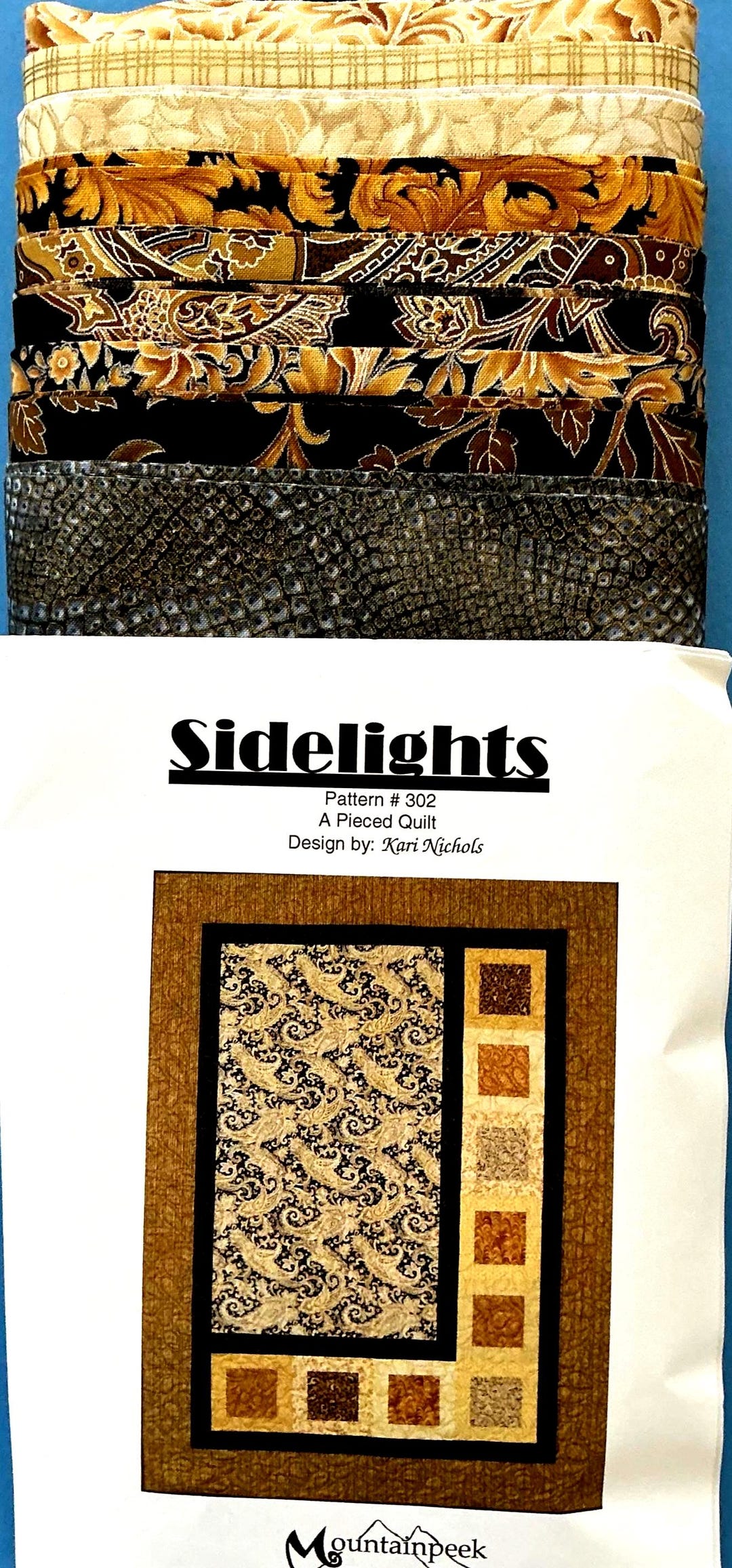 Mini Sidelights Kit - 20"x24" Mini Quilt Kit - Etsy