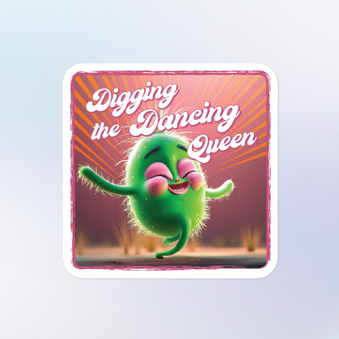 Dancing Queen Sticker, Large 4in Vinyl Sticker - Etsy
