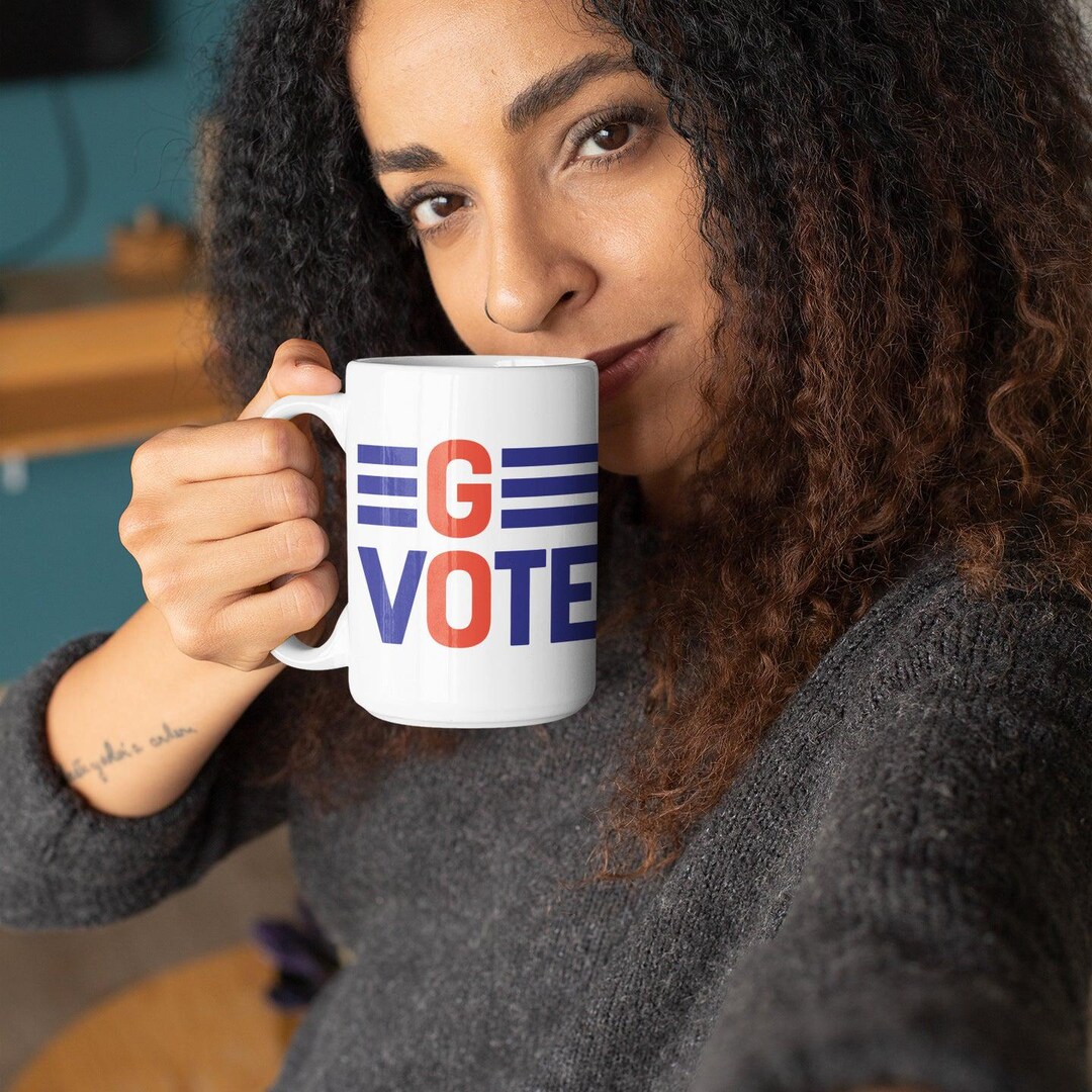 Go Vote Mug - Etsy