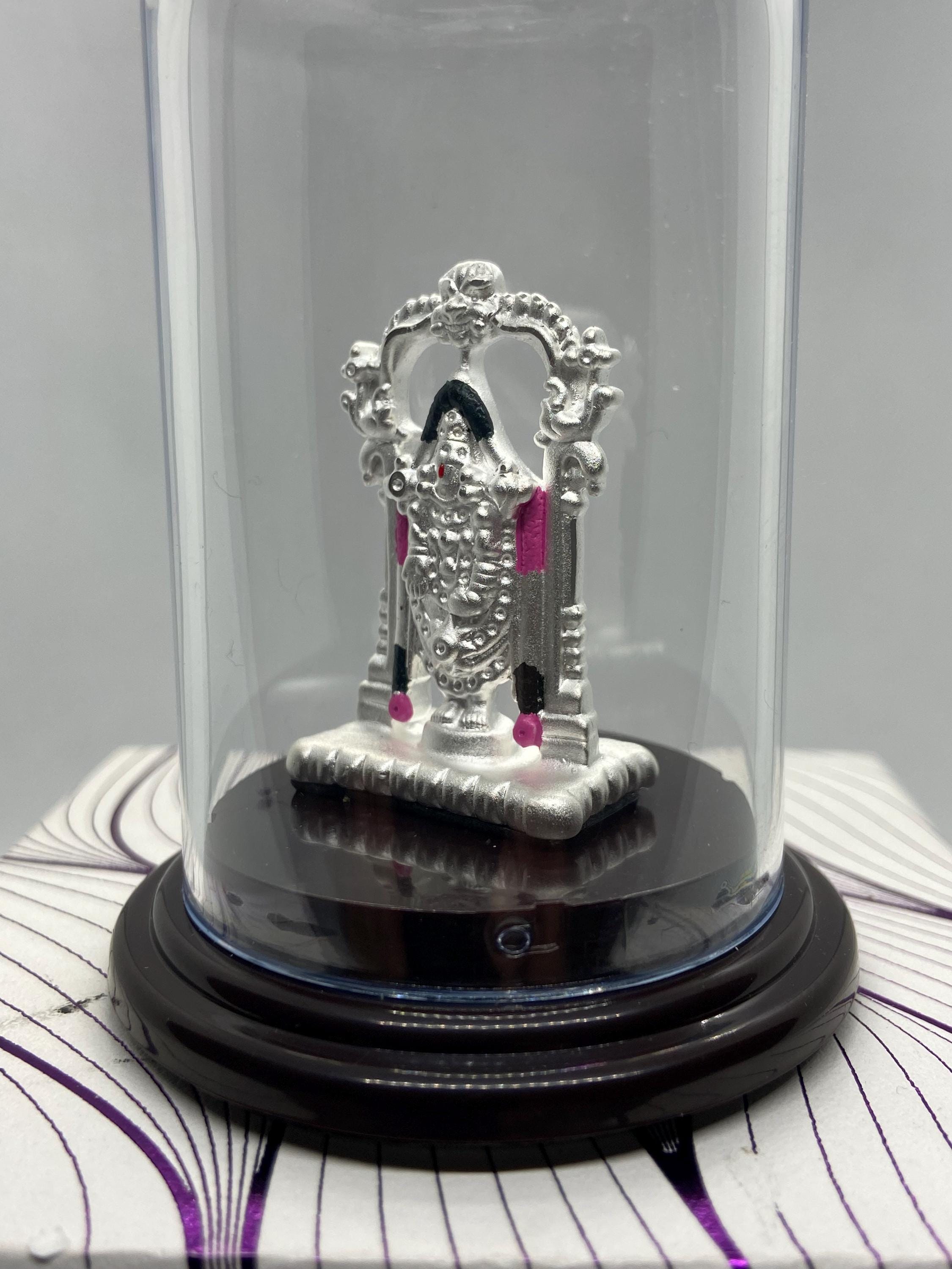 999 Pure Silver Tirupati Balaji Idol - Lord Venkateswara Statue ...