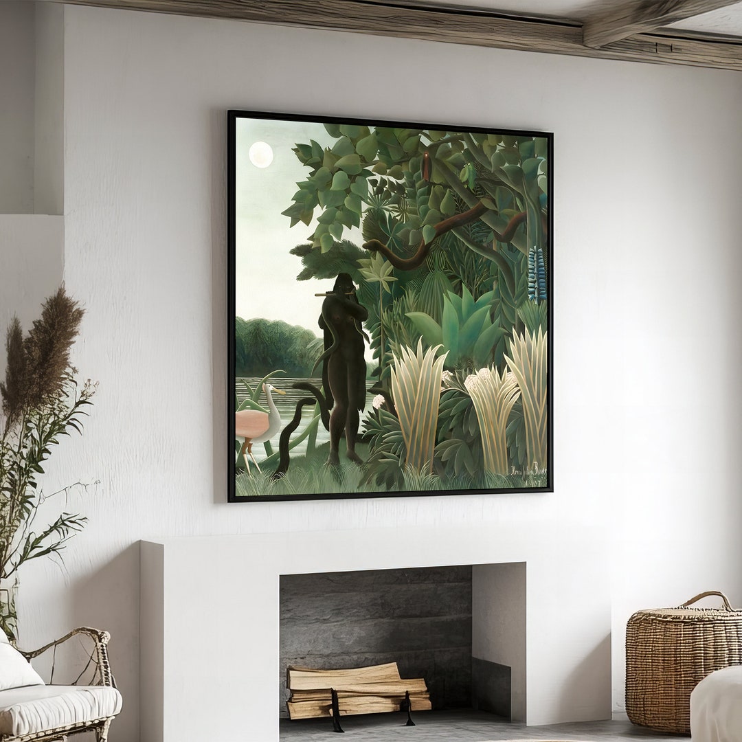Henri Rousseau's Mesmerizing 'the Snake Charmer' – A Mysterious Canvas ...