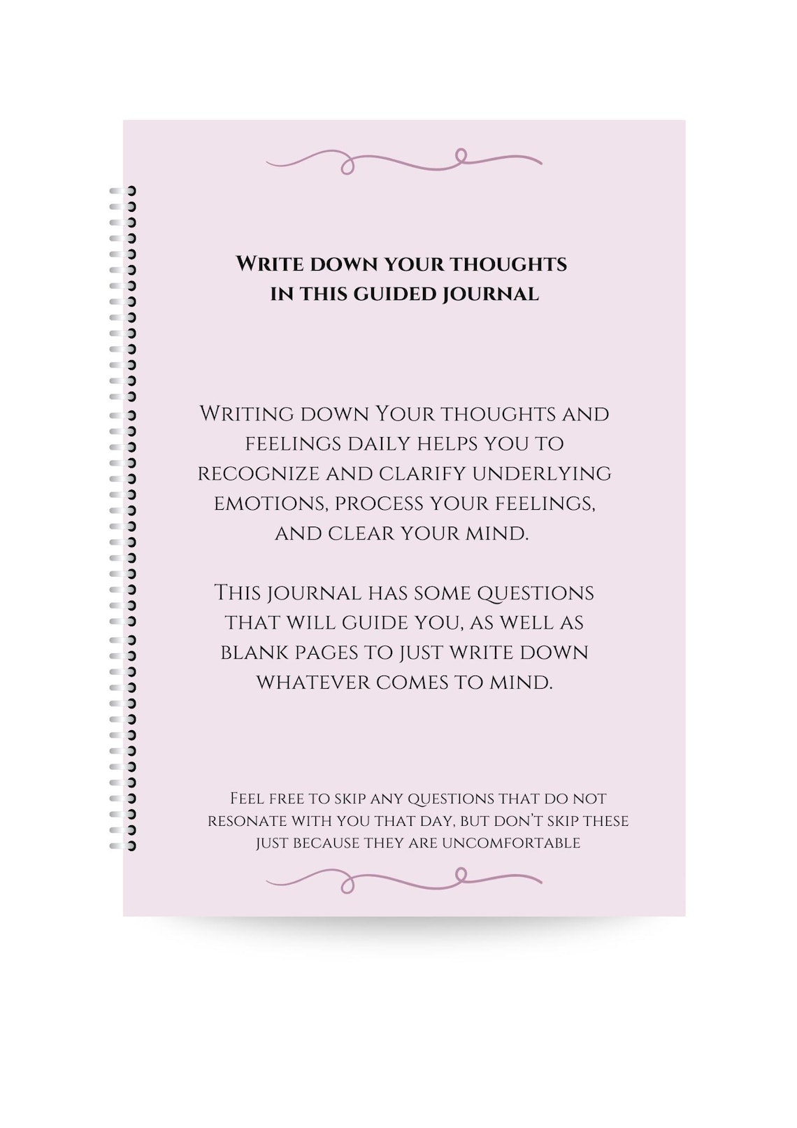 Printable Daily Self-reflection Journal With Guiding Questions - Etsy