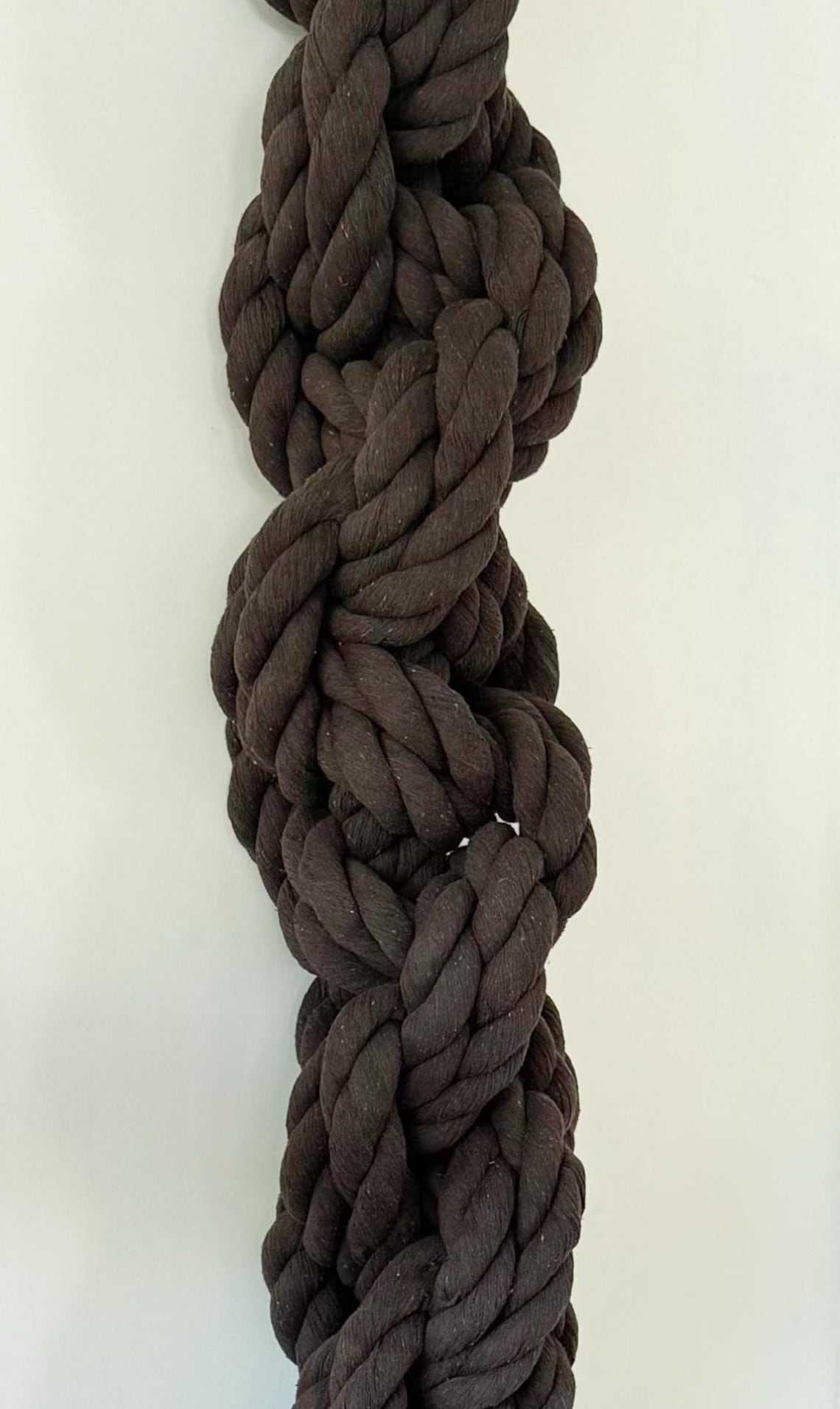 MADE TO ORDER Wide Knot Macrame, Ceiling Hanging Macrame Art Piece ...