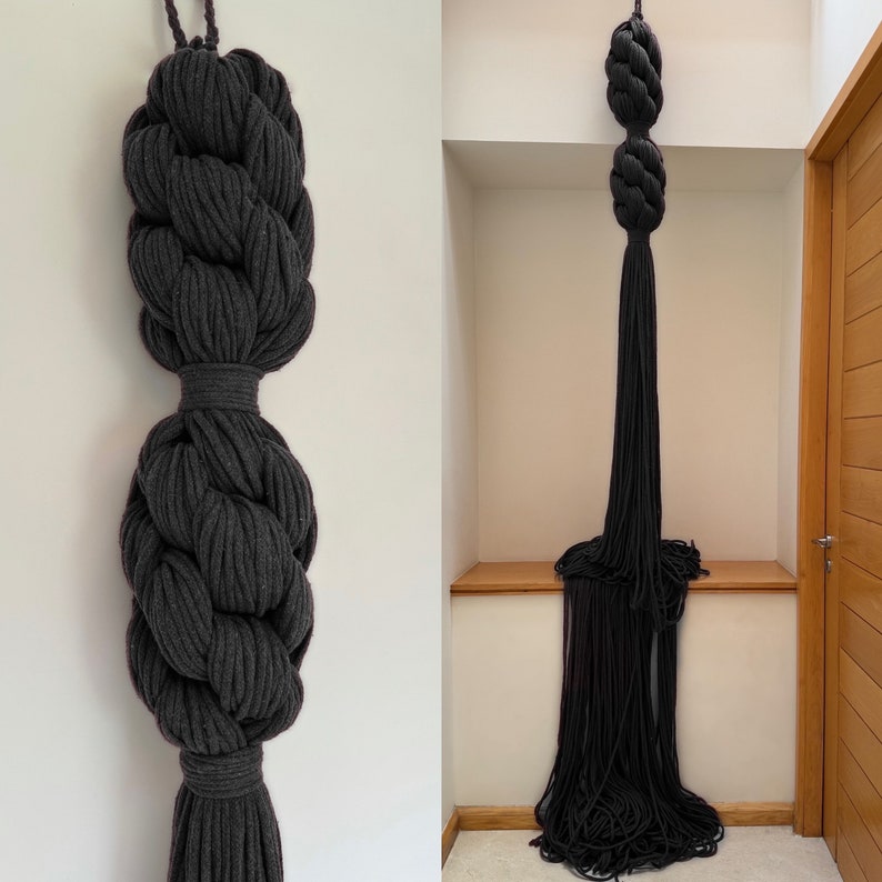 SMALL KNOT, Ceiling Hanging Macrame Art Piece - Etsy