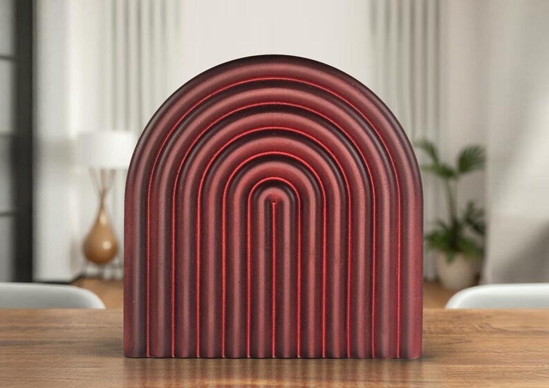 Gradient Gypsum Arch Decor | Handmade Bookend - Etsy Portugal