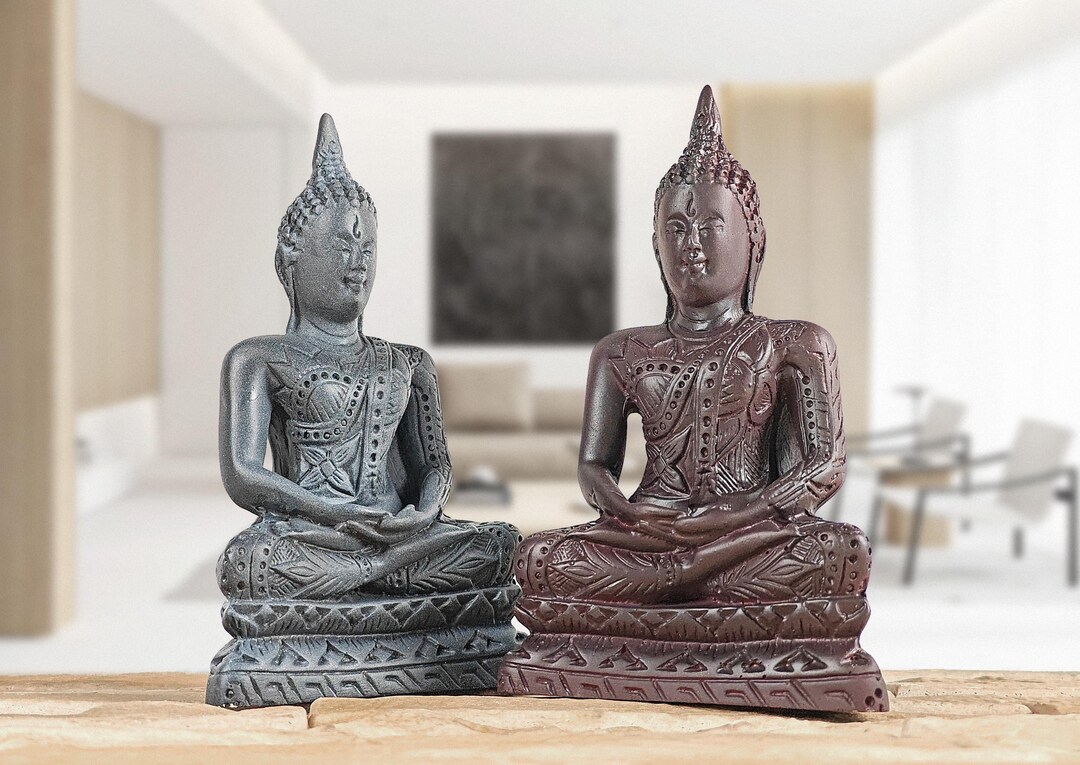 Zen Vibes: Shakyamuni Meditating Buddha Statue for Home, Peaceful ...