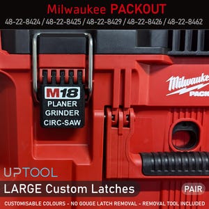 Milwaukee Packout Latches LARGE - Personalized for 48-22-8424 / 48-22 ...